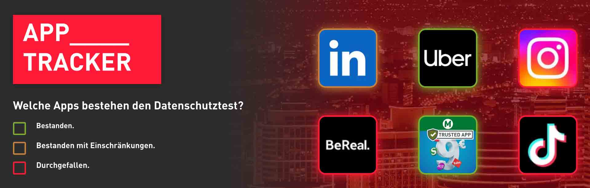 App-Tracker: Beliebte Apps im Sicherheitscheck | APPVISORY