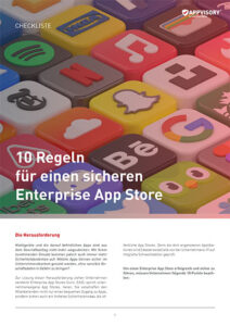 Enterprise App Store: Verwendung, Vorteile & Checkliste | APPVISORY